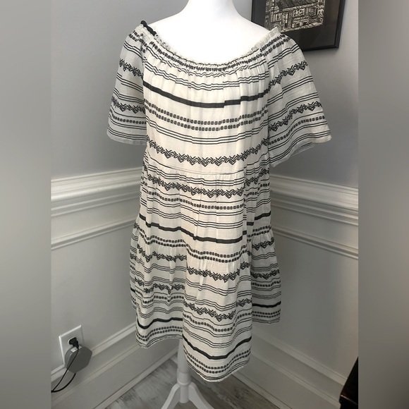 Cost Plus World Market | Dresses | World Market Dress Black White Boat ...